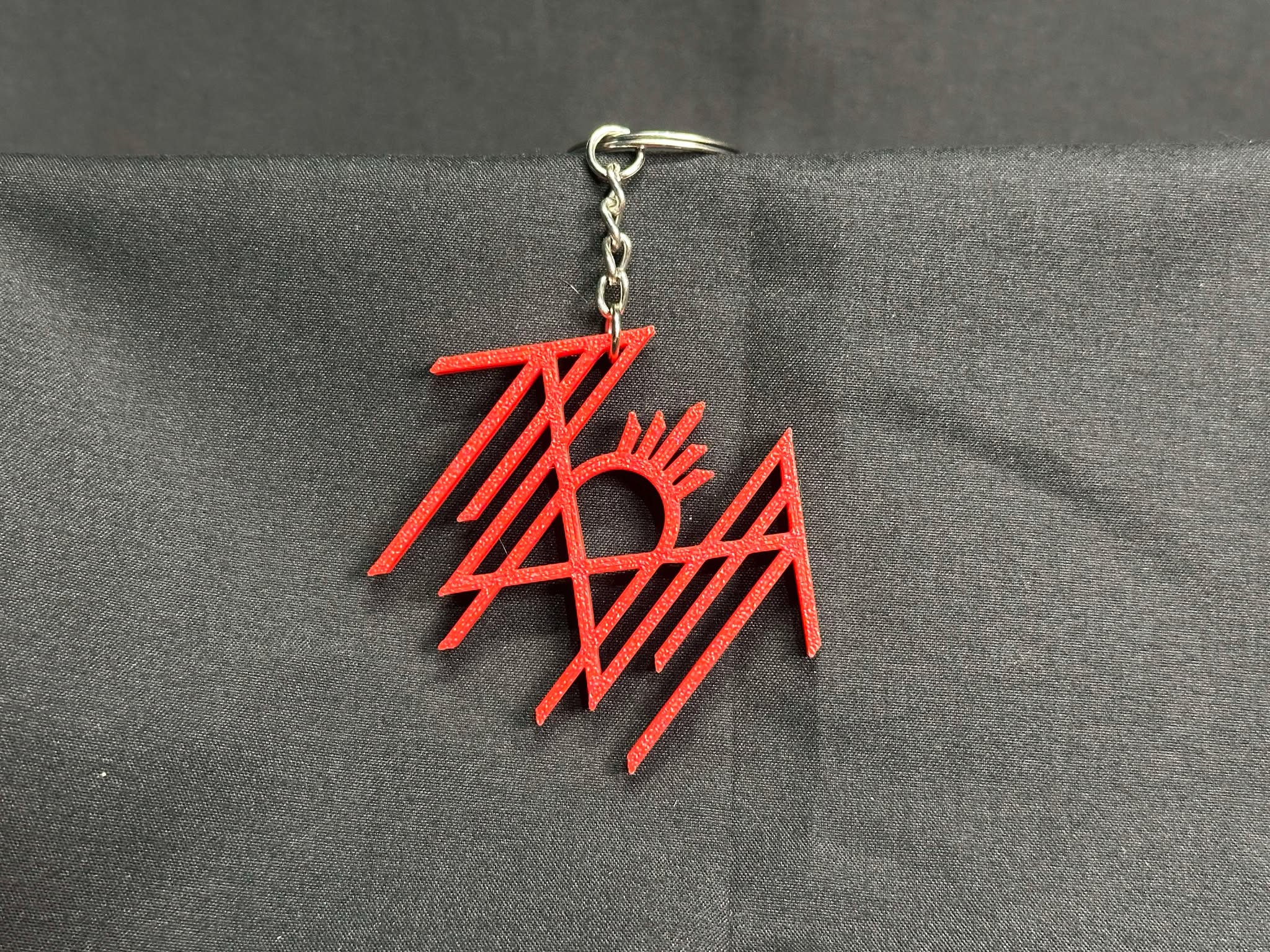 Sleep Token Keychain – Fencer's Foundry